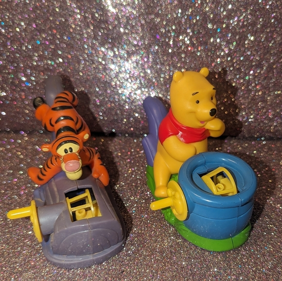 Disney | Toys | Set Of 2 Vintage Disney Bubble Spinners Winnie The Pooh ...